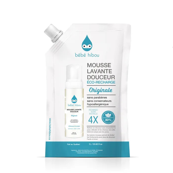 Bébé Hibou Mousse Lavante douceur originale – Nos Saisons Boutique &Co ...