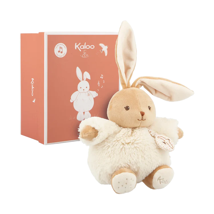 Kaloo Cream Musical Rabbit – Boutique Planète Bébé