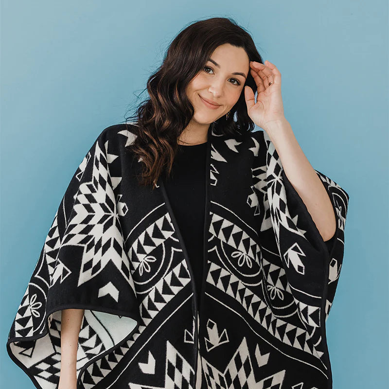 Mini Tipi Châle écoresponsable pour femme Star – Boutique Planète Bébé