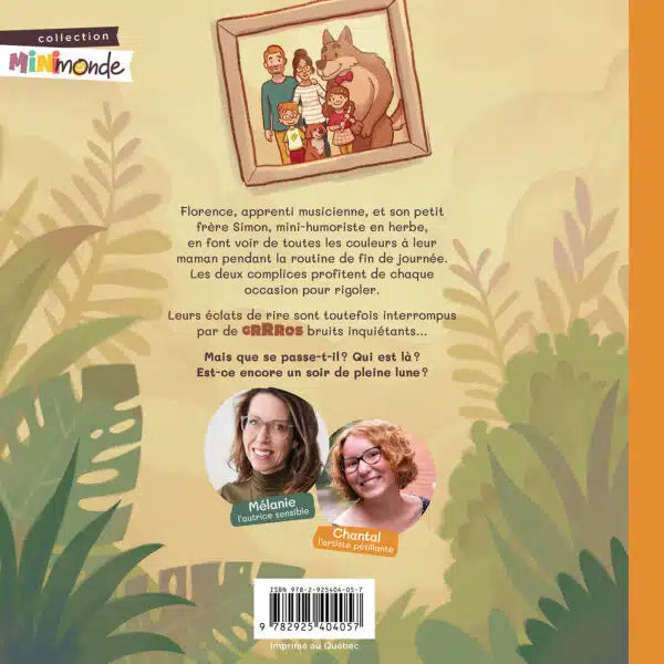 Minimo Livre Le loup-garou de Maman – Boutique Planète Bébé